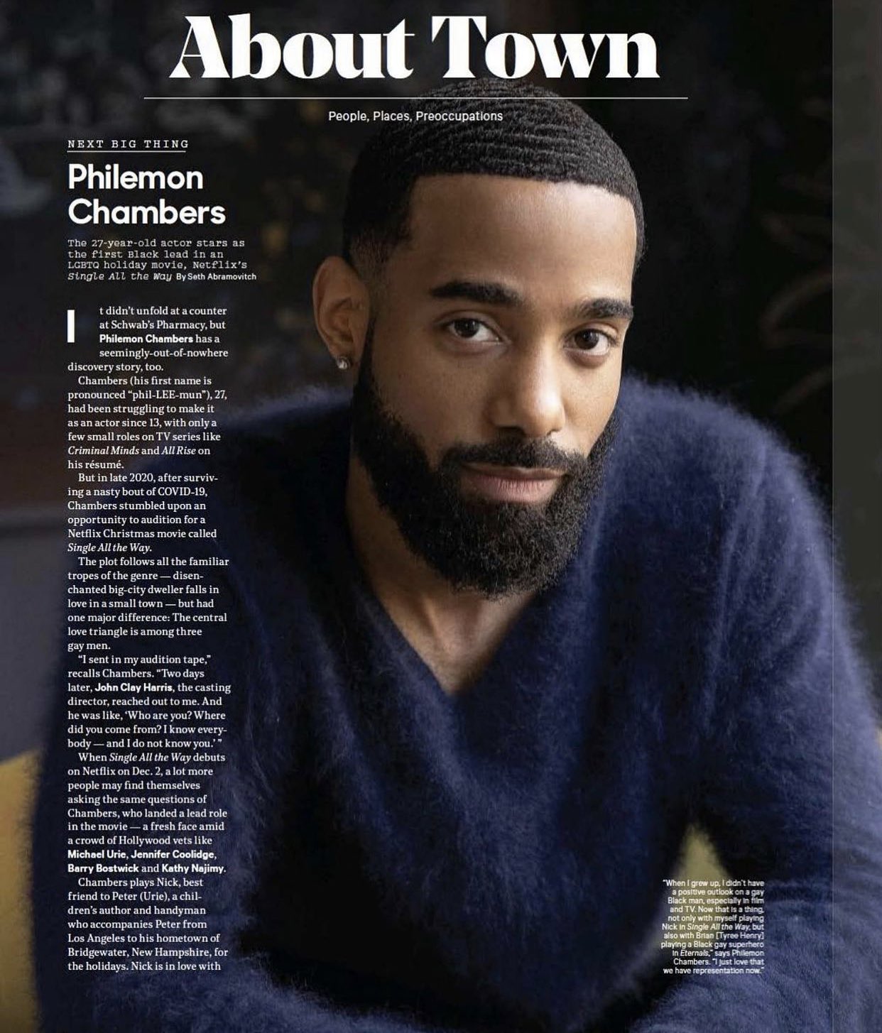 Phil Chambers Actor