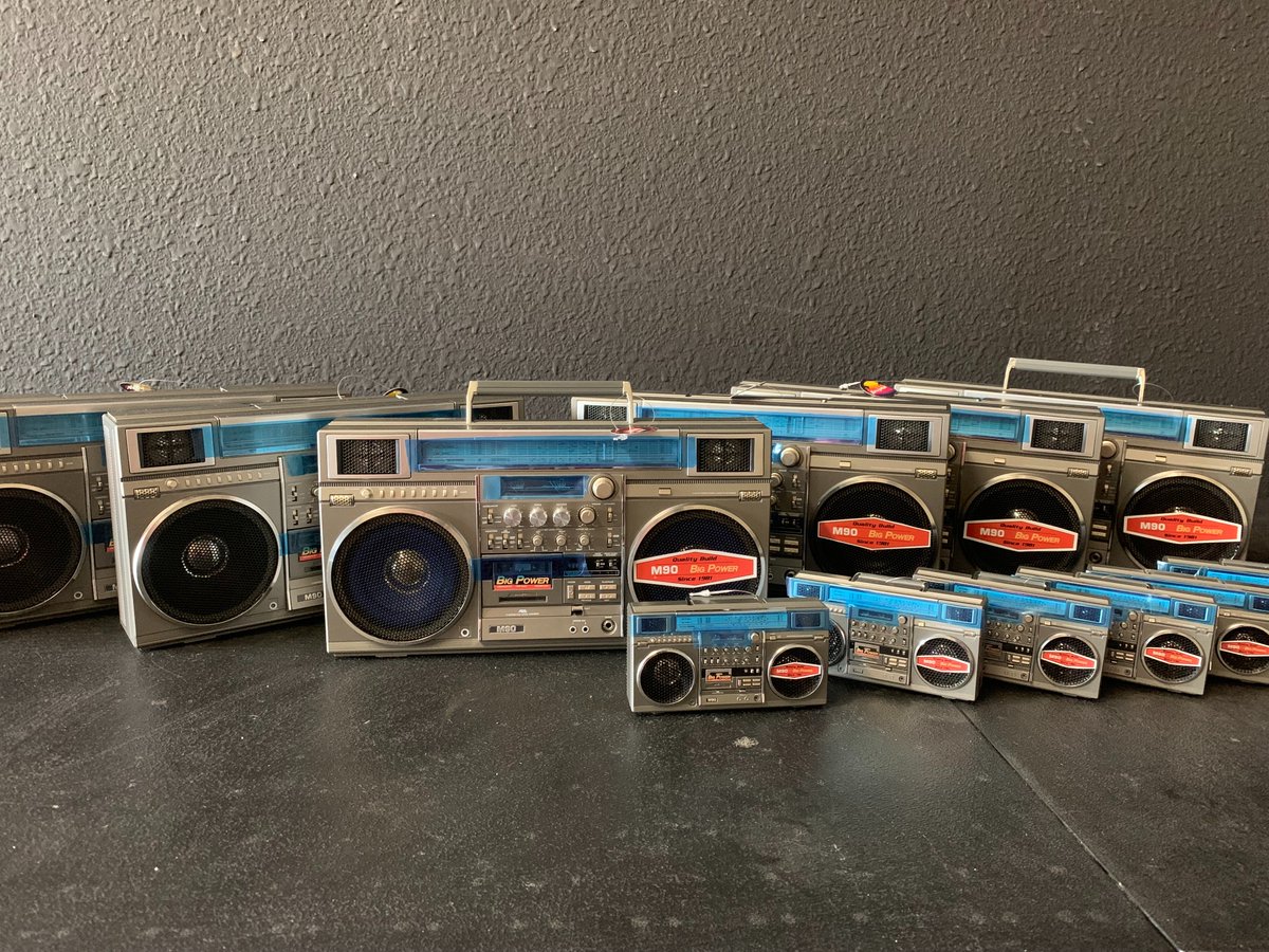 New Wave Toys Update On M90 Mini & Micro Boomboxes : r/NewWaveToys