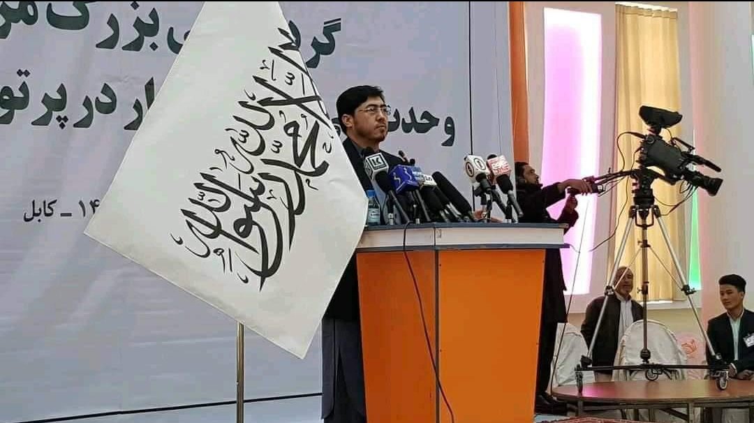 Large gathering of Shi'ite Hazara community in support for IEA was held ...