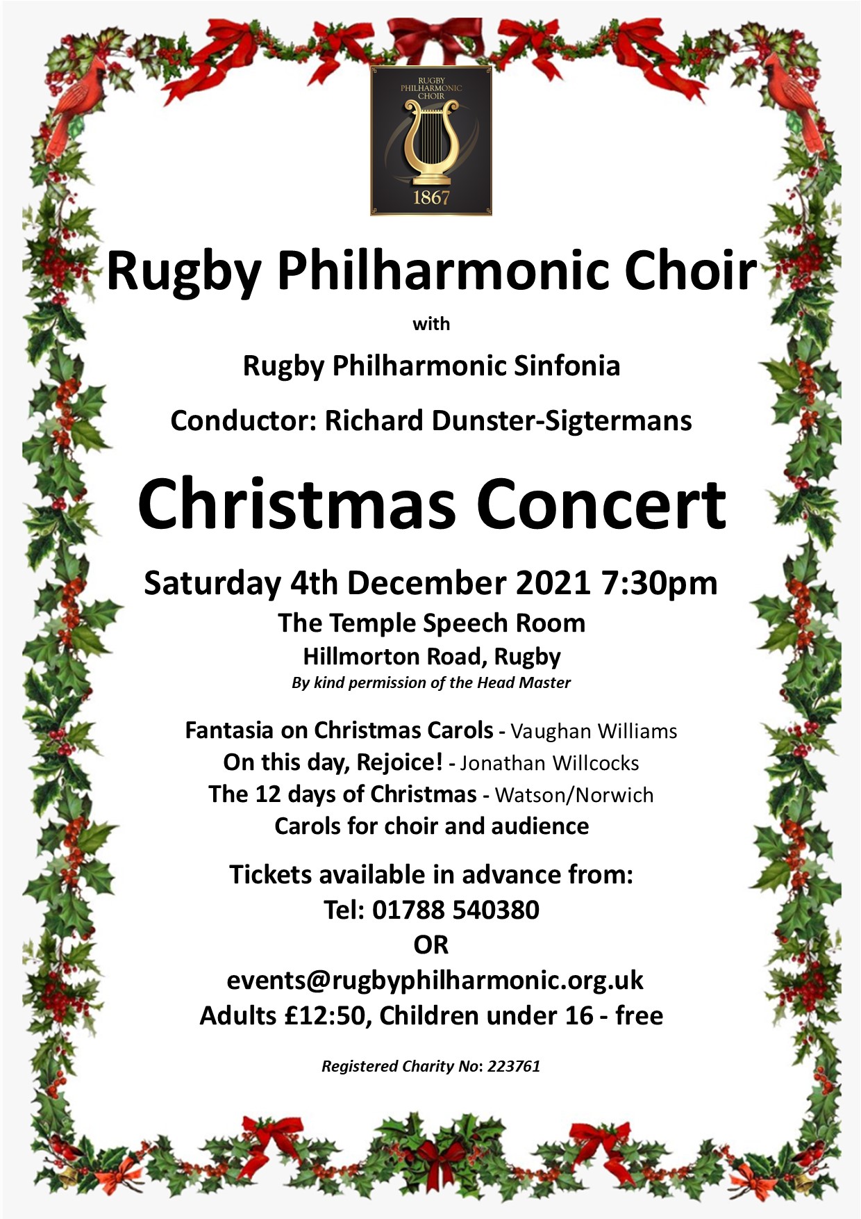 Choir Invitation Letter