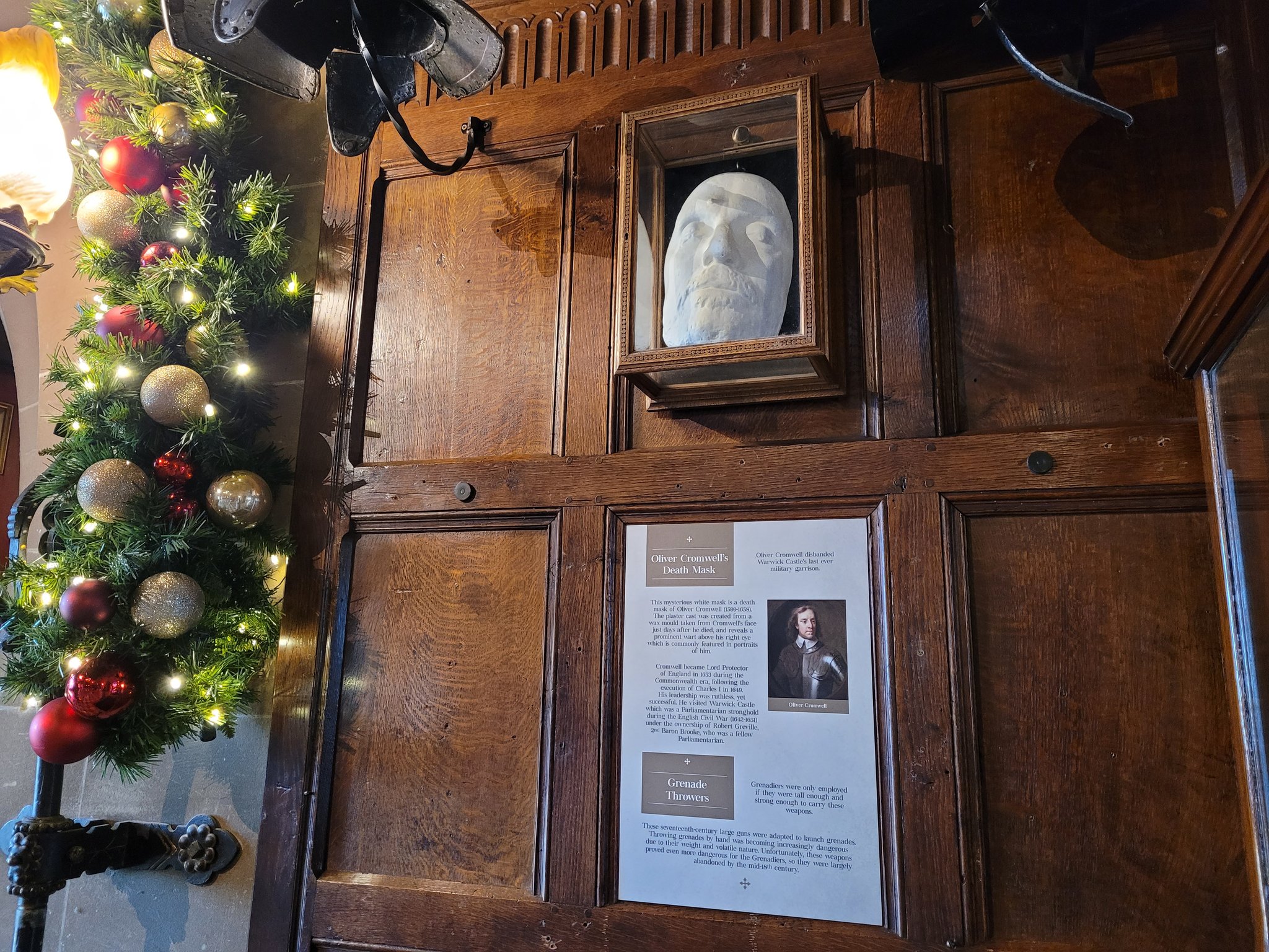 Oliver Cromwell Death Mask