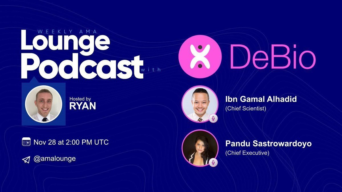 Decentralized Bio (@DeBio_Network) | Twitter