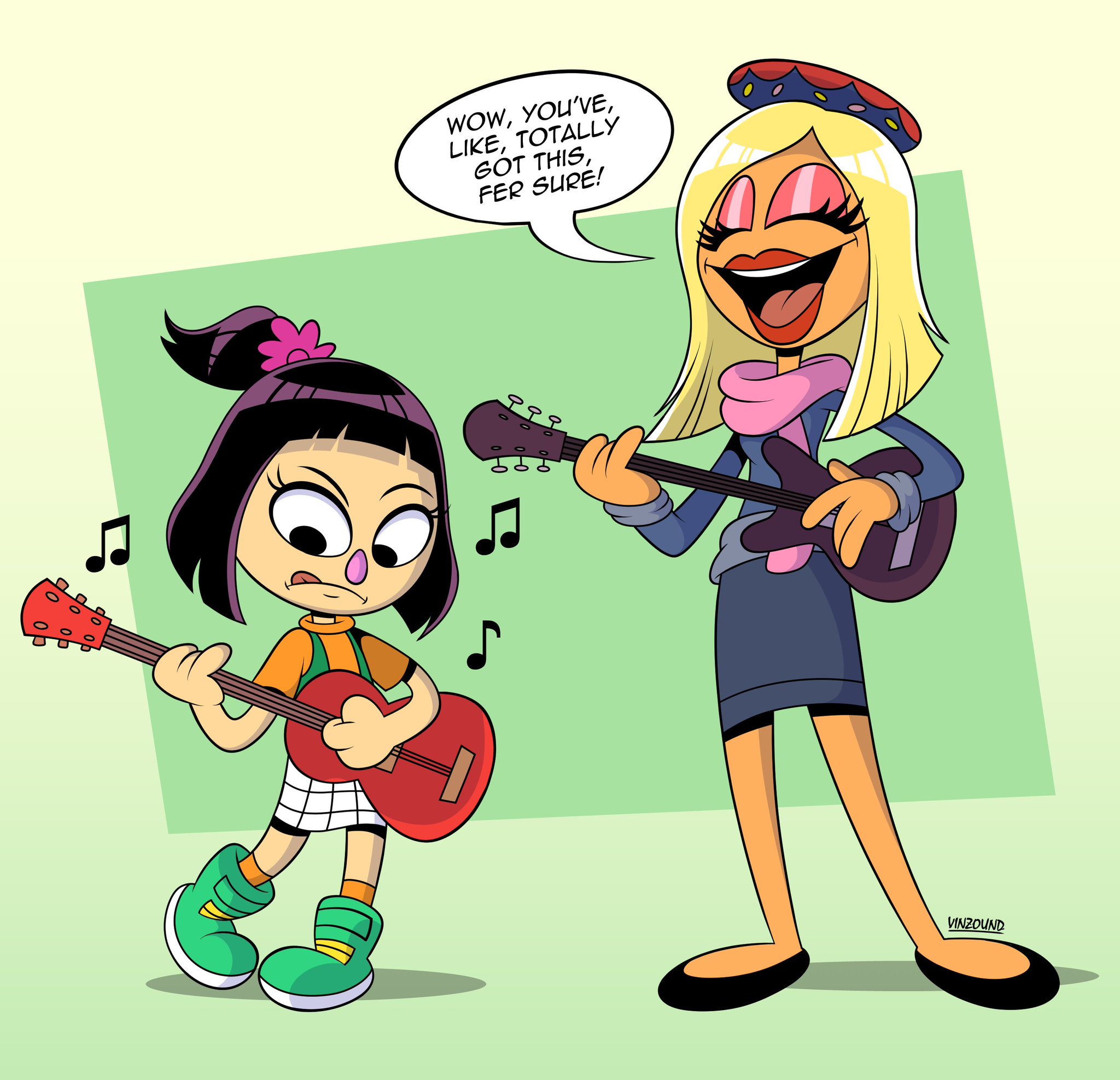 Janice Muppet Guitar