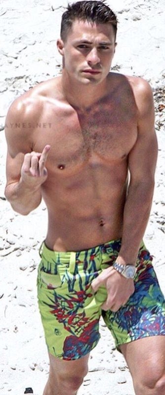 Colton Haynes Beach