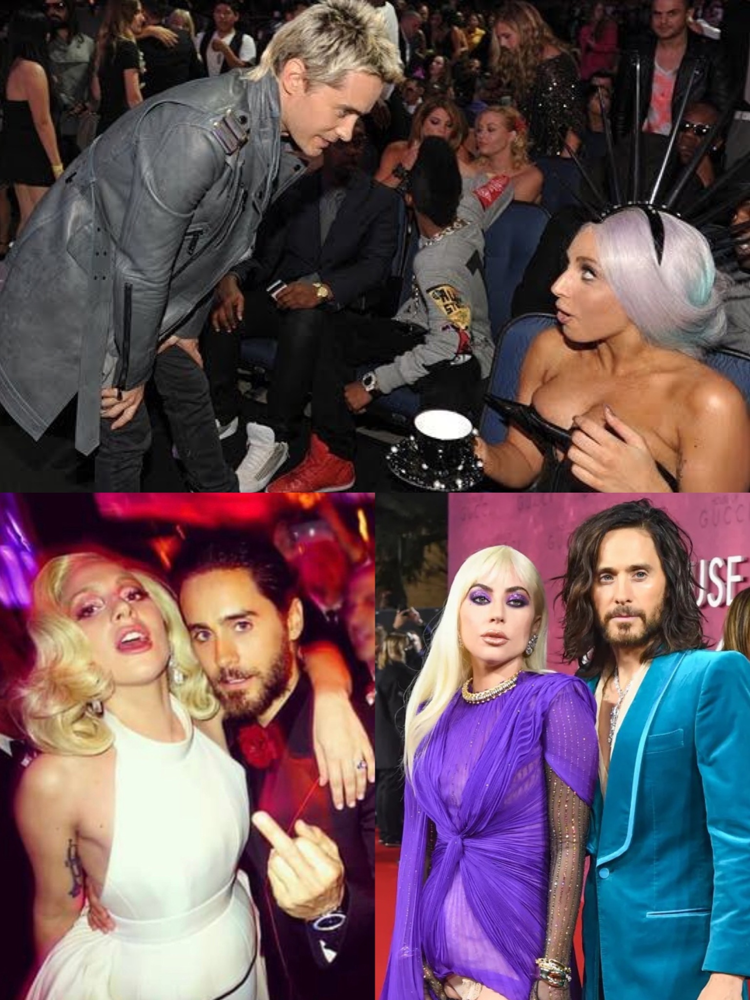 Jared Leto And Lady Gaga