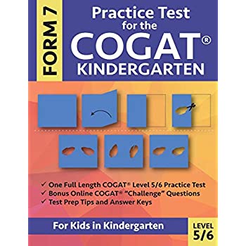 PDF READ FREE Practice Test for the COGAT Form 7 Kindergarten Level 5/6 ...