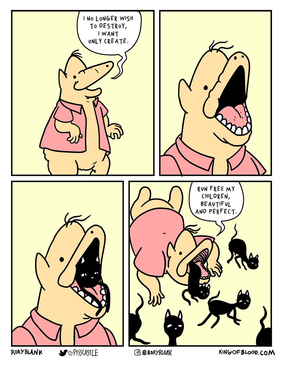 「a strip from a few years ago, I can't find the original post」Rory Blankの漫画