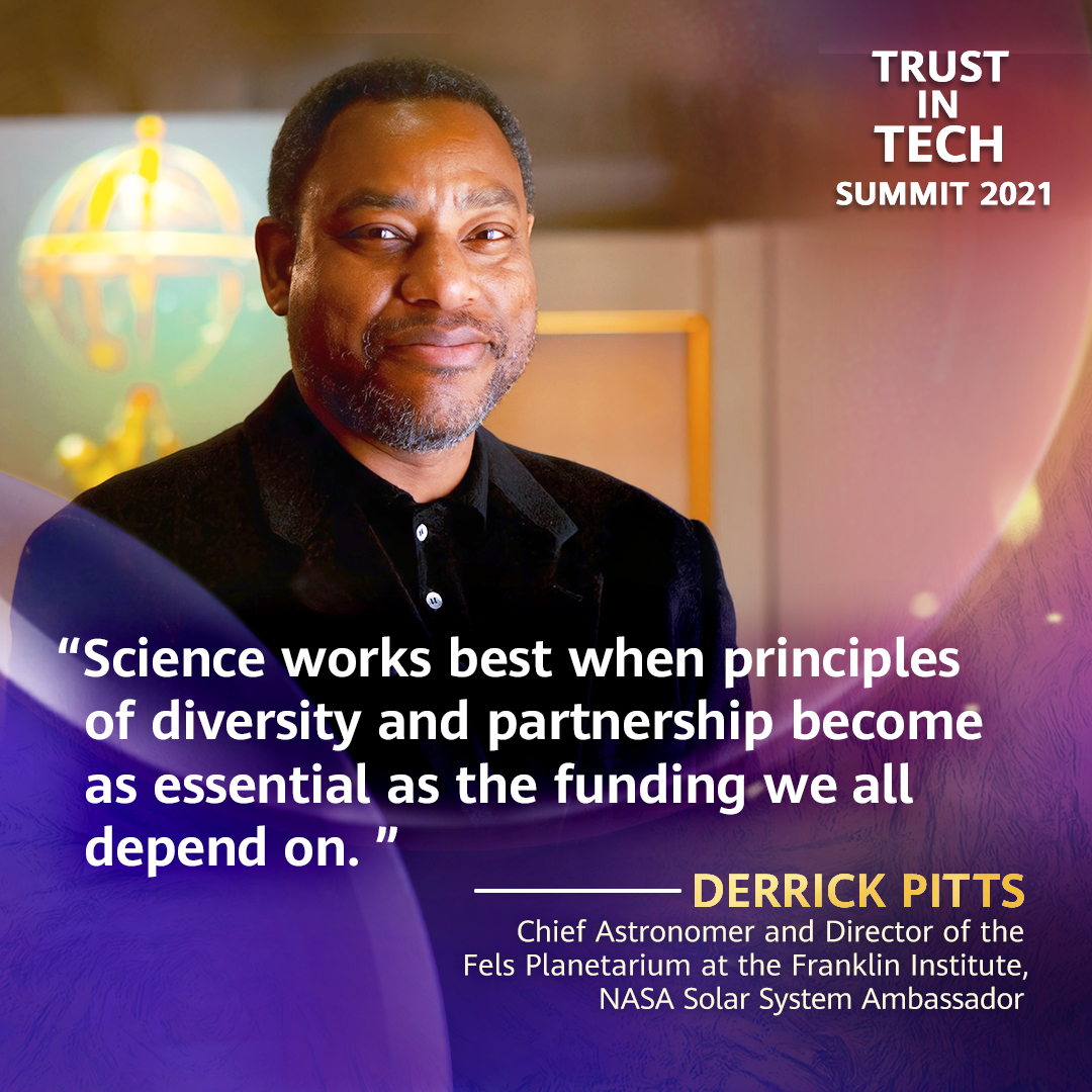 #Astronomer, director and #NASA Solar System Ambassador Derrick Pitts ...