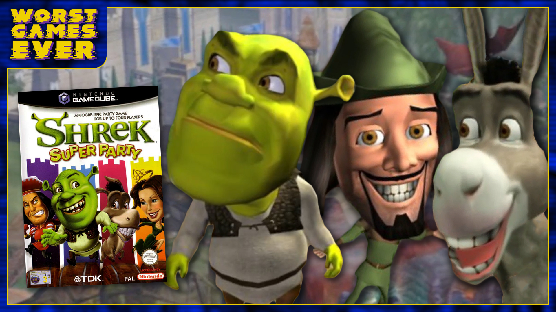 Shrek Party Games