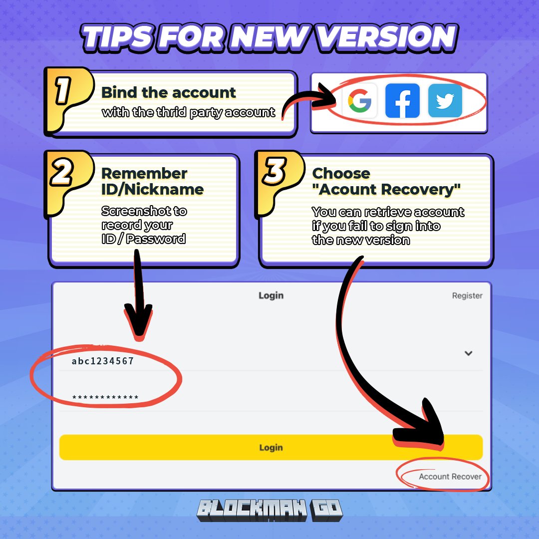 Garena Blockman GO on Twitter: "Mangos! A new version BlockmanGO Adventures is coming soon~ Make ...