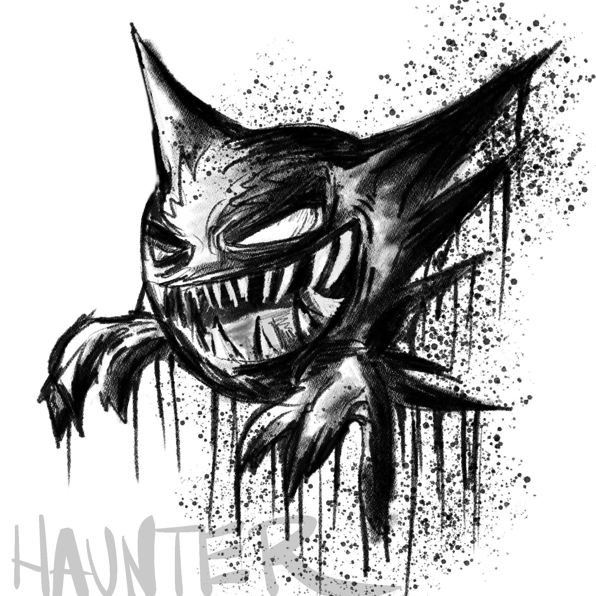 Haunter Pokemon Drawing