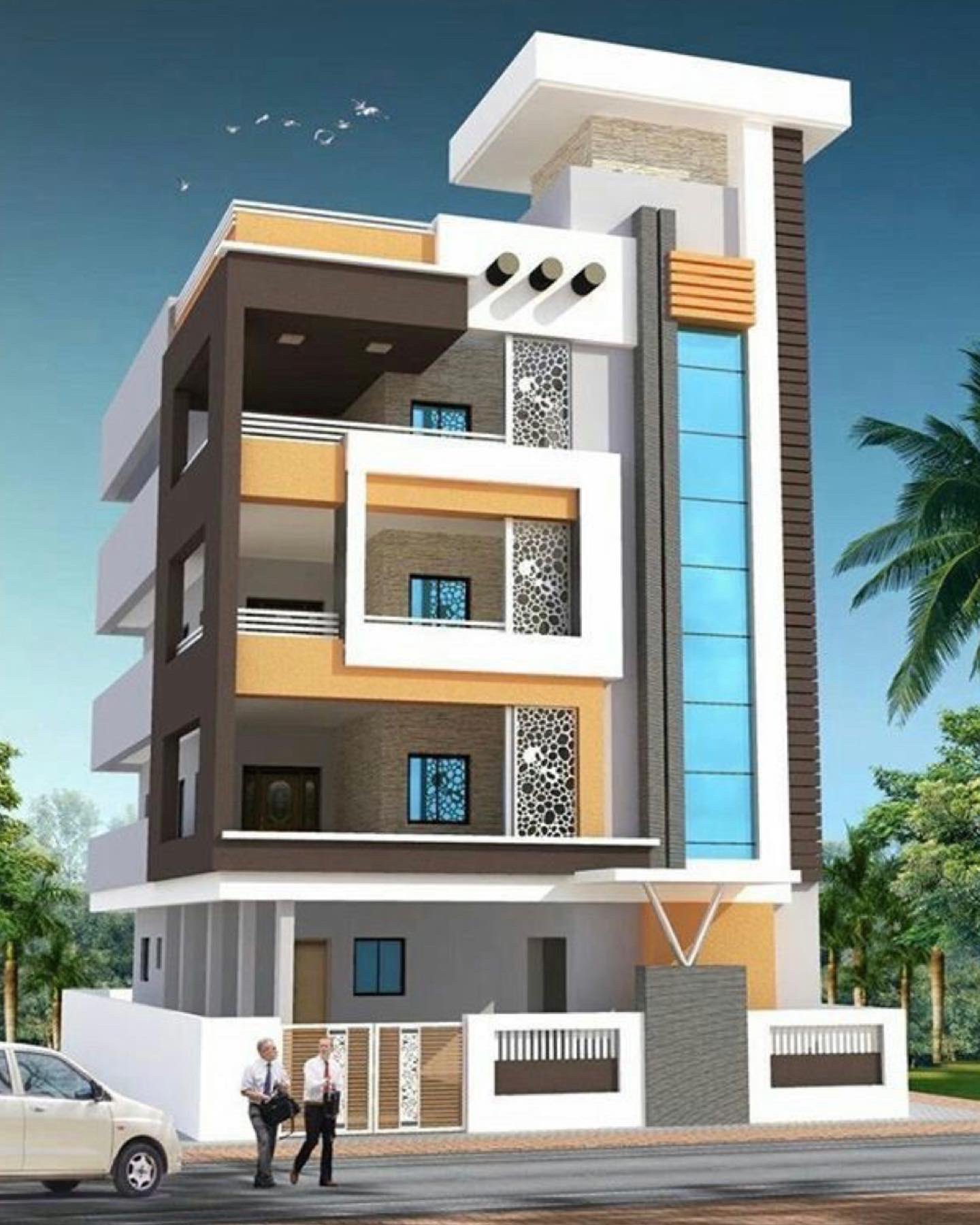 Simple Residential Building Elevations Simple Residential Building Elevations