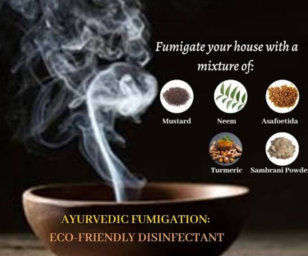 Dhoopana : Ancient Herbal Fumigation - Ever wondered most of Indian ...