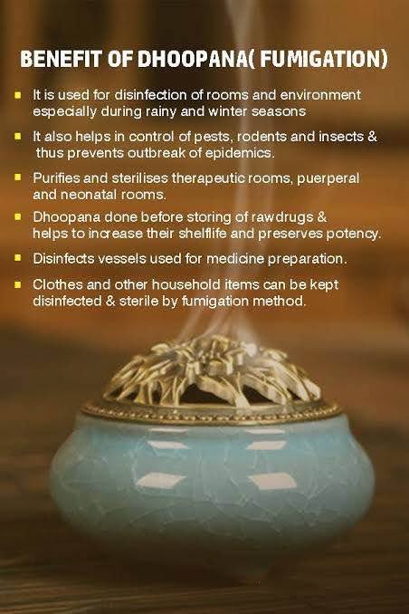 Dhoopana : Ancient Herbal Fumigation - Ever wondered most of Indian ...