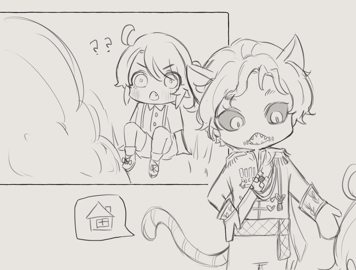 「Prompt: Luca finding Cheshire Naib I FORGOT THE PROMPT OK i」semi ...