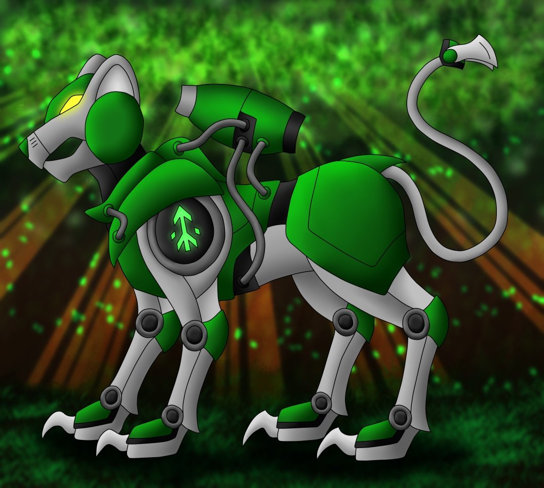 Green Lion Voltron Force
