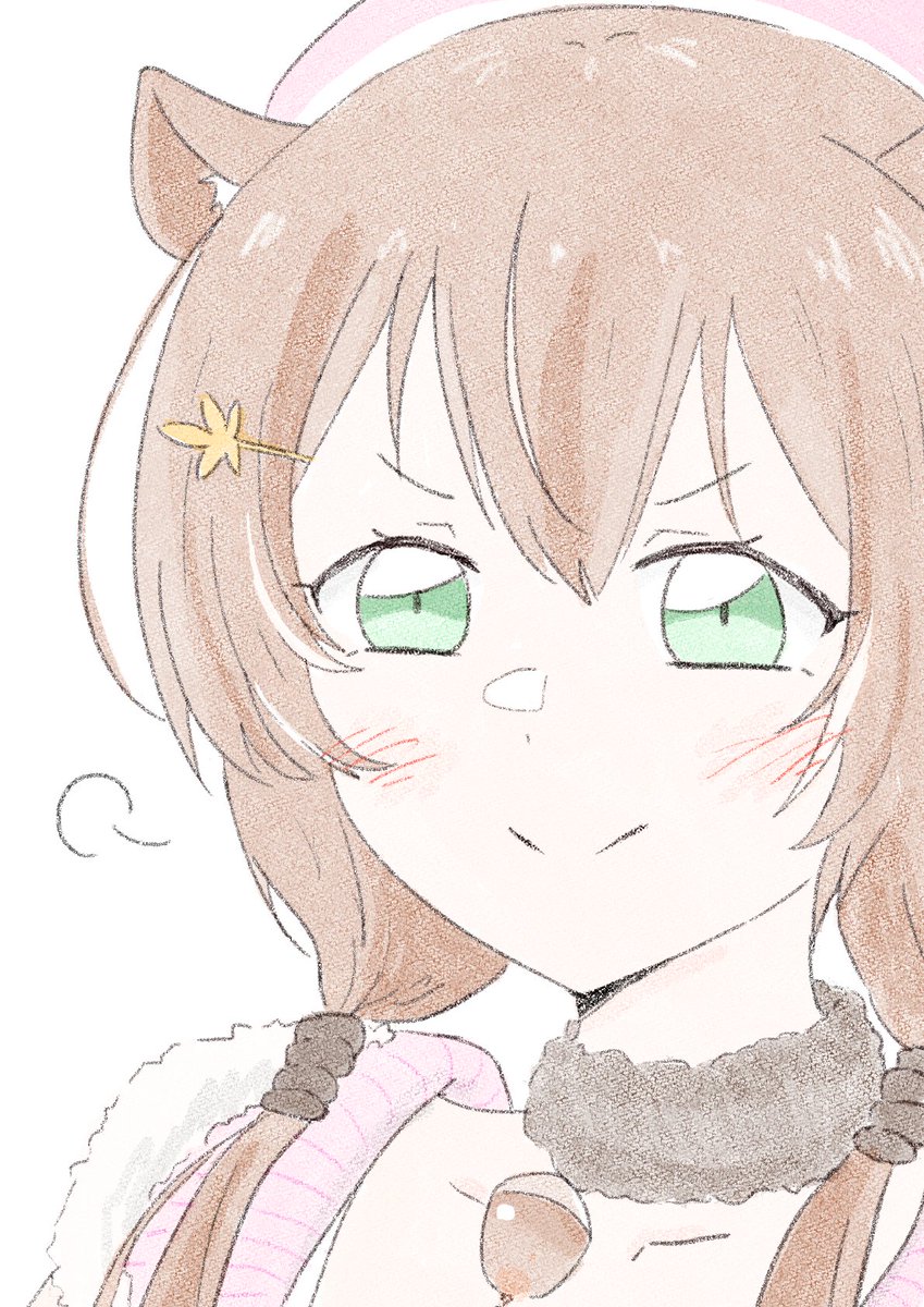 「← Ayunda the cute squirrel → Risu the fu」|口ひげ二人前のイラスト