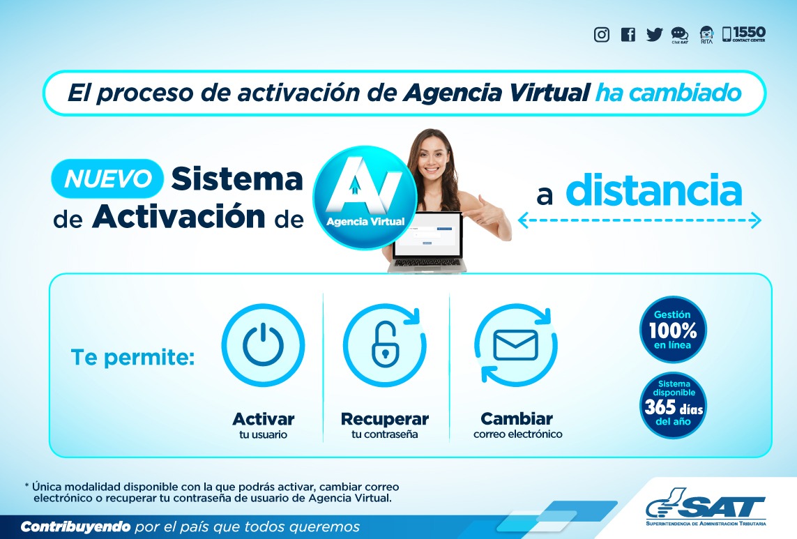 Agencia Virtual Sat SAT Anuncia Innovaciones Y Mejoras En Agencia