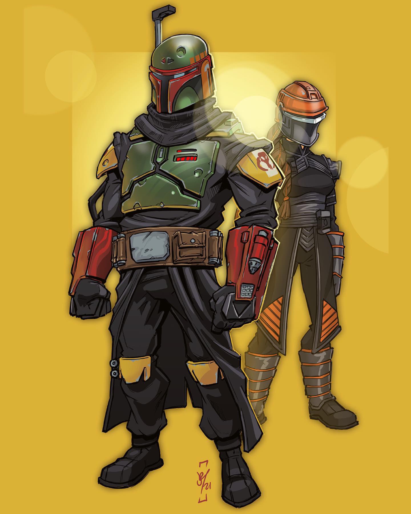 Star Wars Fan Art Boba Fett