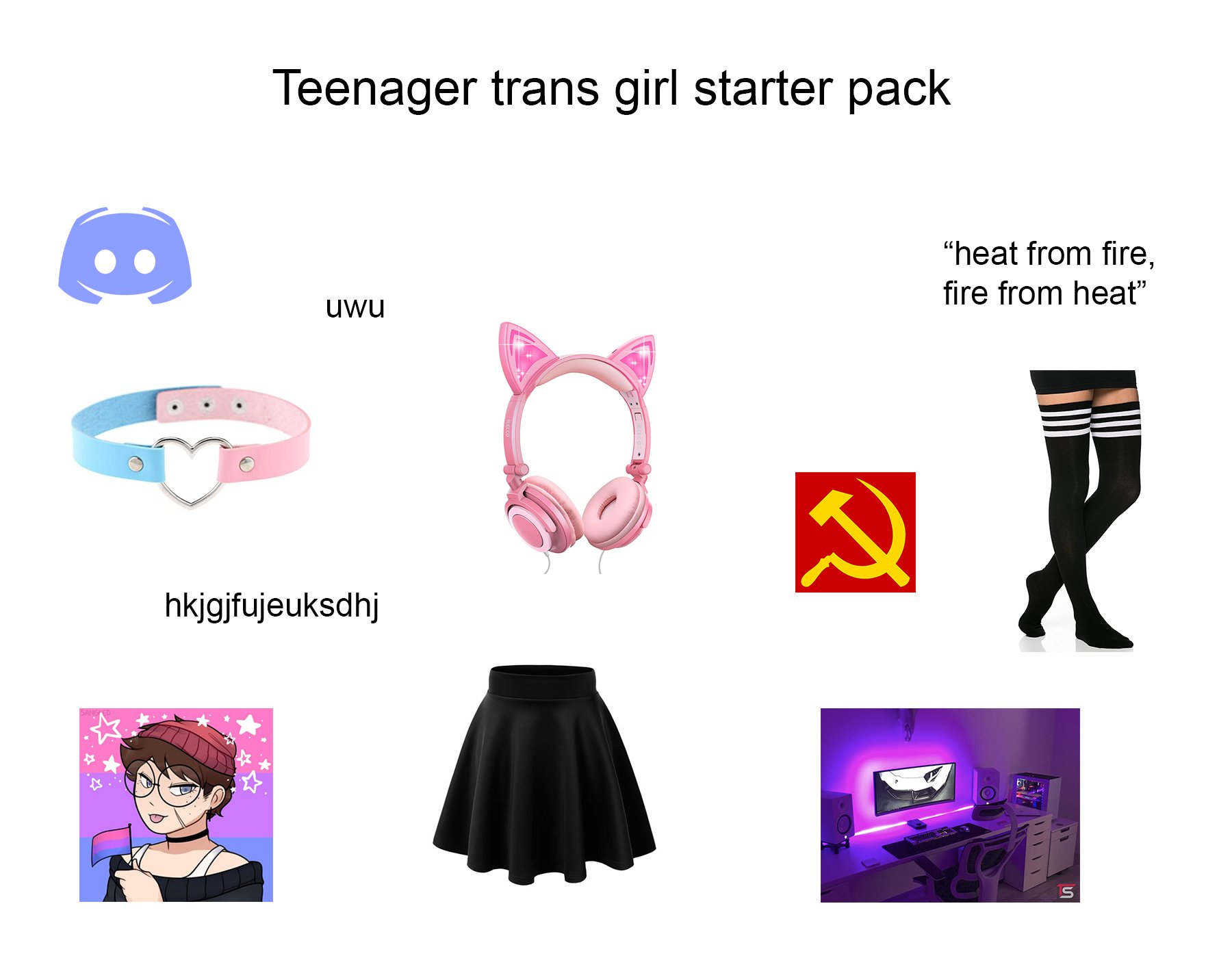 Girl Twitter Starter Packs