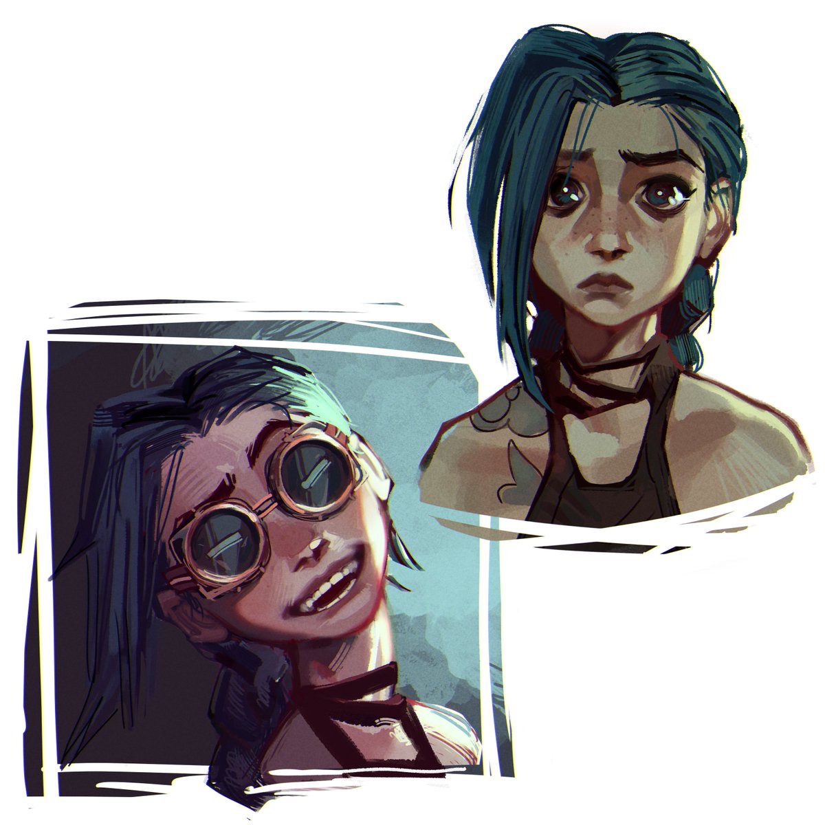 「Arcane makes me wanna draw so bad😭 #Arc」|cryolsisのイラスト