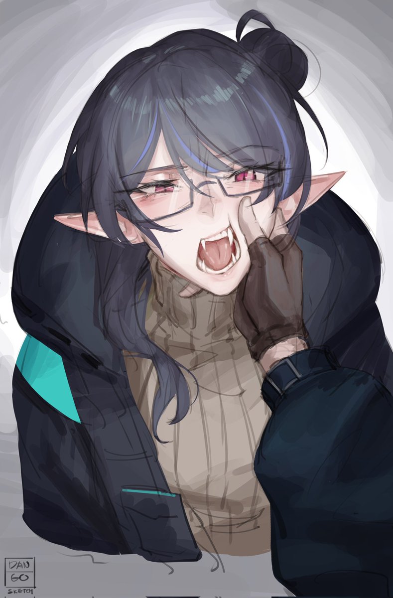 Hah?" 」|Dwangoのイラスト