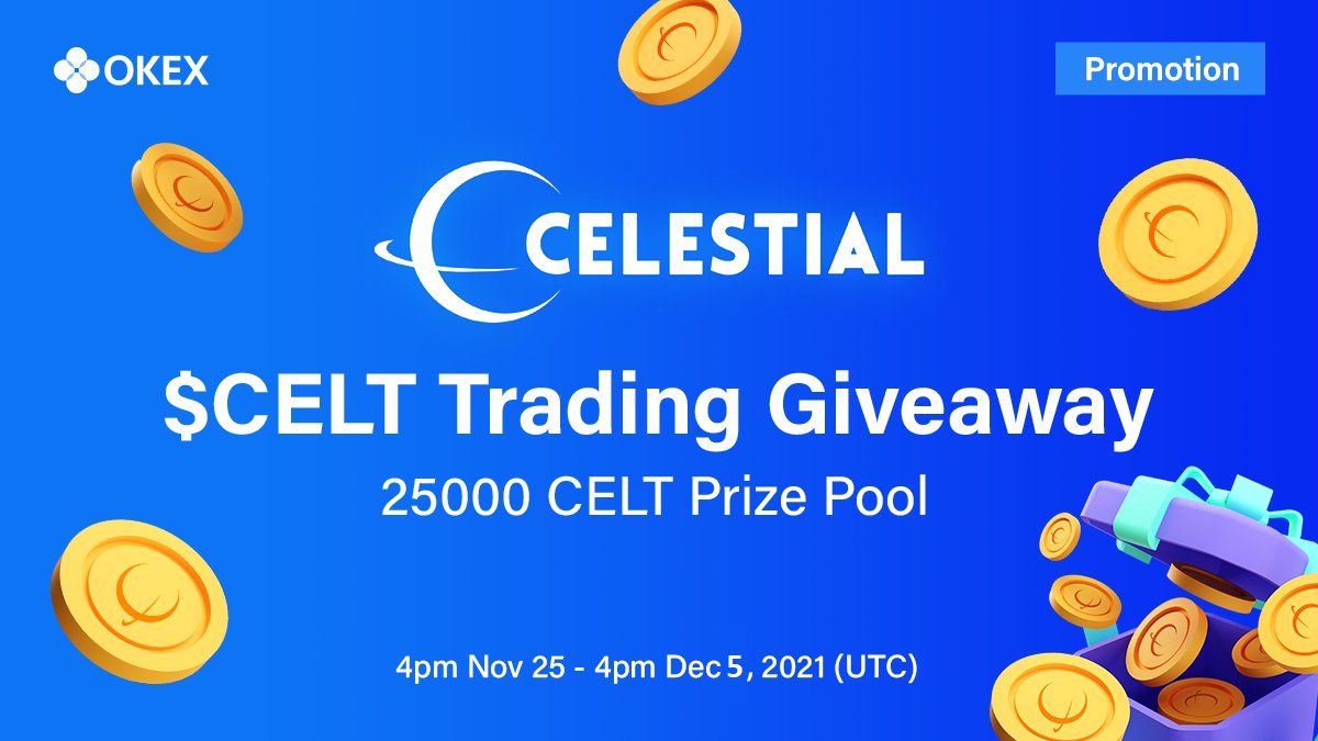OKEx on Twitter: "📣 Presenting you with the exclusive $CELT @GameCelt trading event with a prize ...