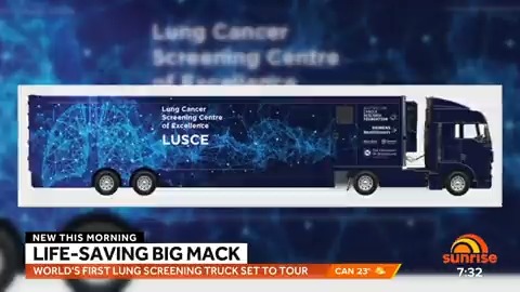 The world's first-ever mobile lung cancer screening truck is about the ...