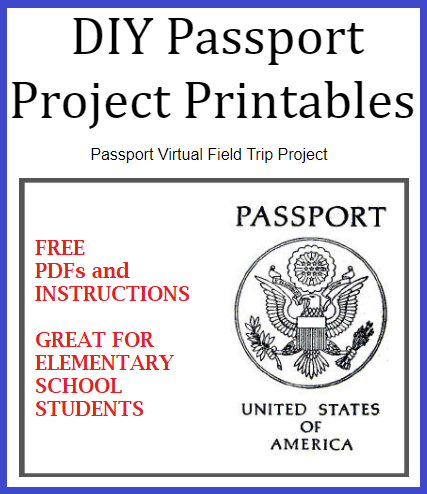 Passport Template For School Project