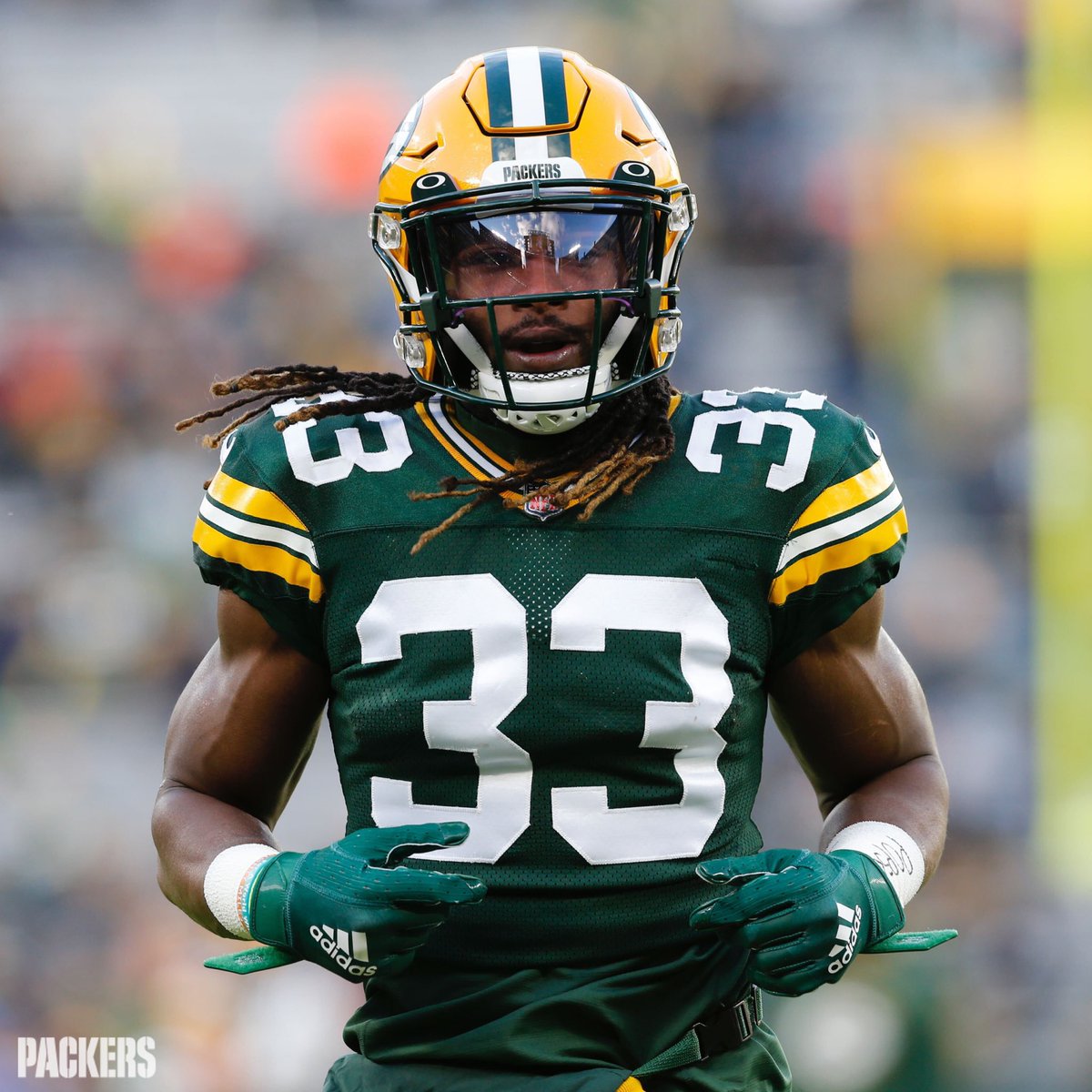 3️⃣3️⃣ @Showtyme_33 | #GoPackGo #gopackgo Green Bay Packers @packers