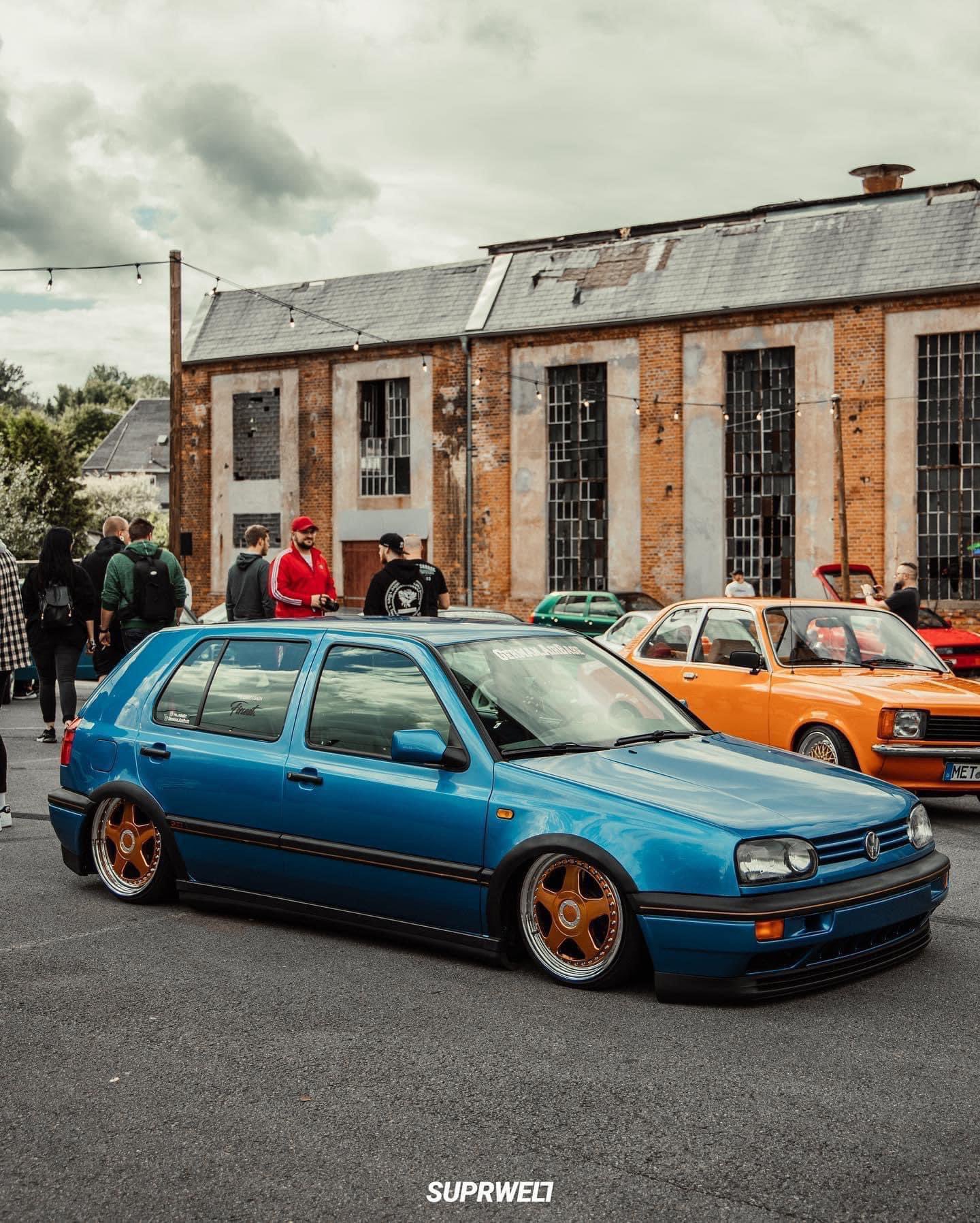 Stanced Vw Mk3