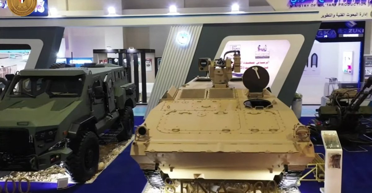 #EDEX2021 #EgyptianMade #Temsah Armored Vehicles Family Temsah 3 , 4 ...