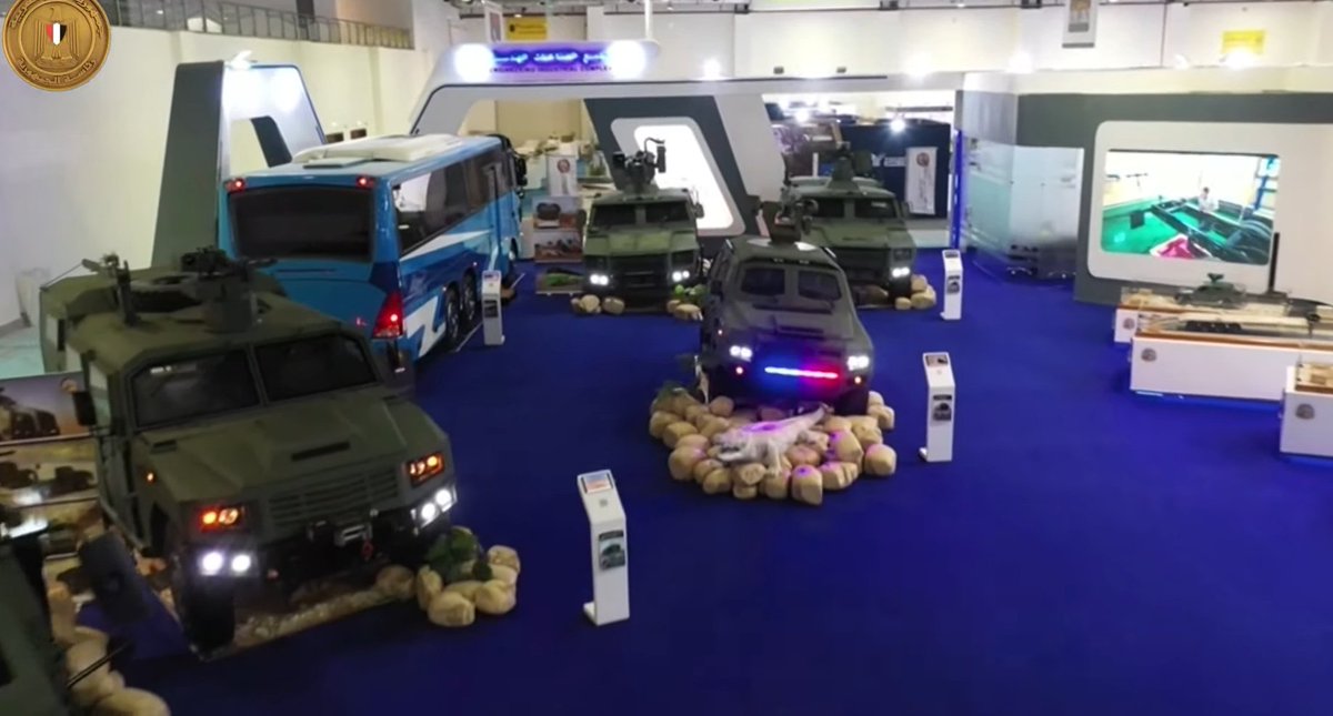 #EDEX2021 #EgyptianMade #Temsah Armored Vehicles Family Temsah 3 , 4 ...
