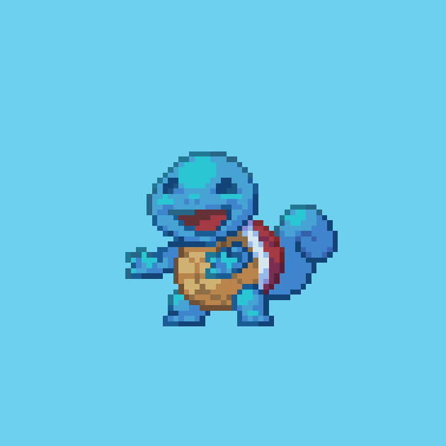 Squirtle Sprite Gif