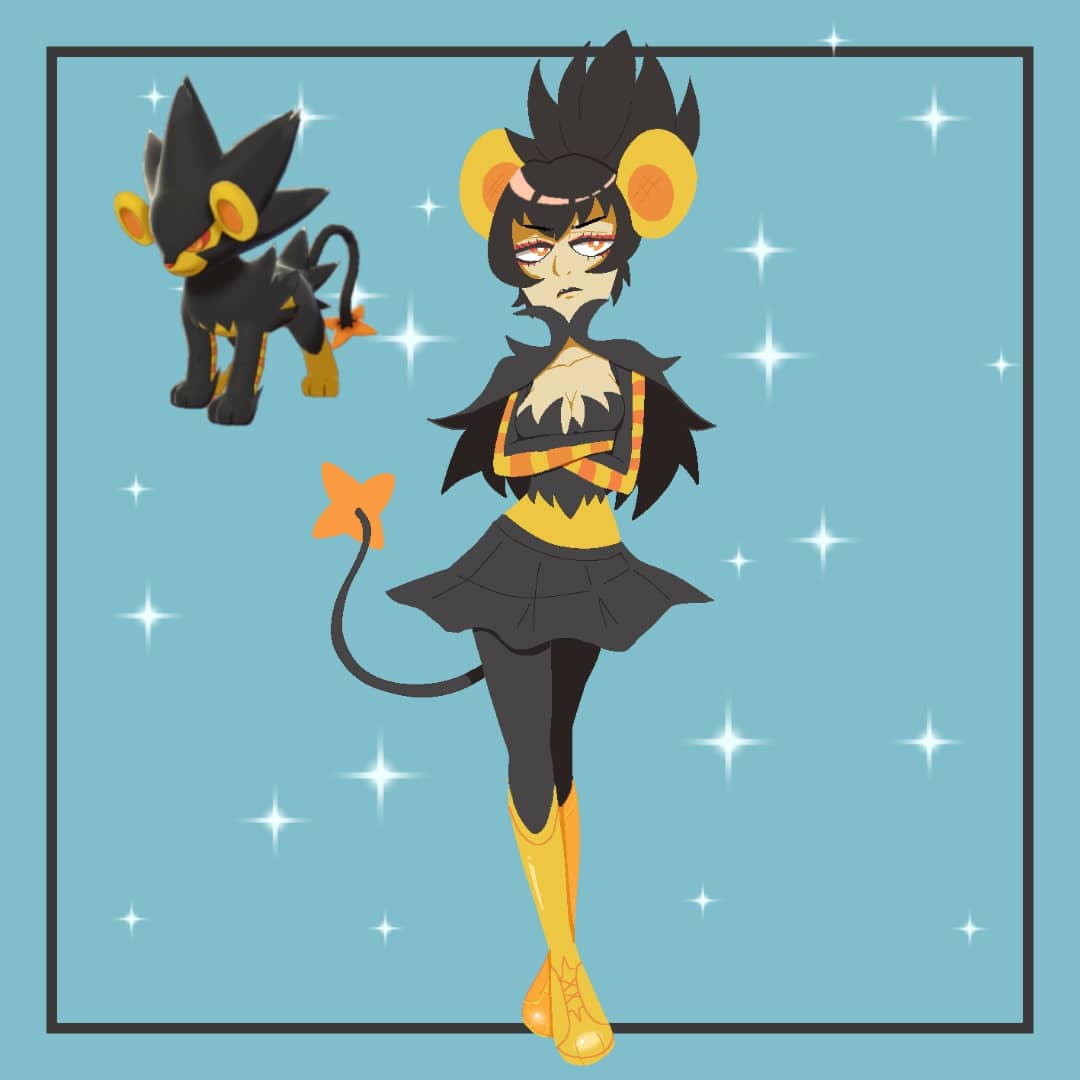Pokemon Gijinka Shinx