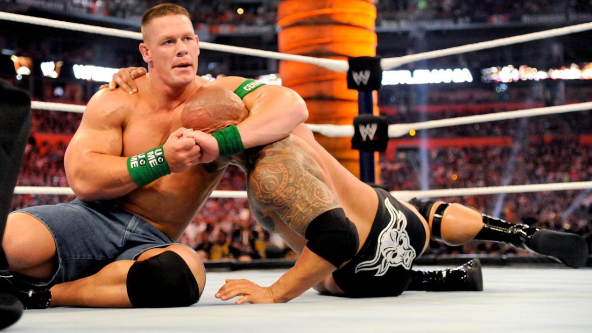 John Cena Vs The Rock Wrestlemania 30