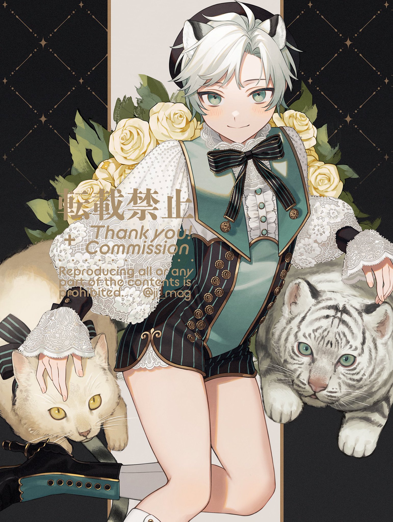 磁石 on Twitter: "skeb🐯🌹 https://t.co/C3zHefZoNX" / Twitter