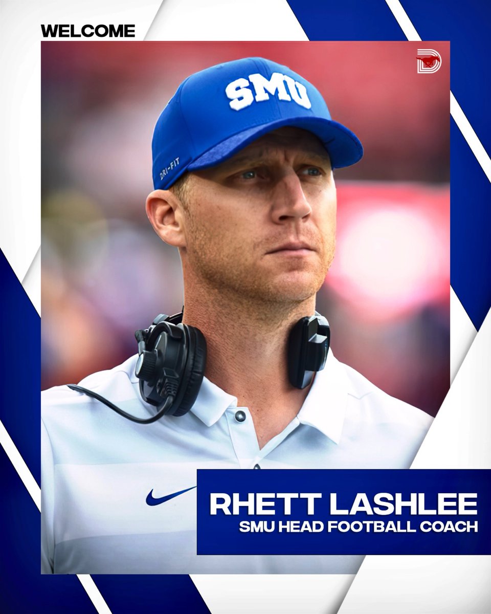 [SMU Football]305 to the 214. Mustang Family, welcome HC Rhett Lashlee ...