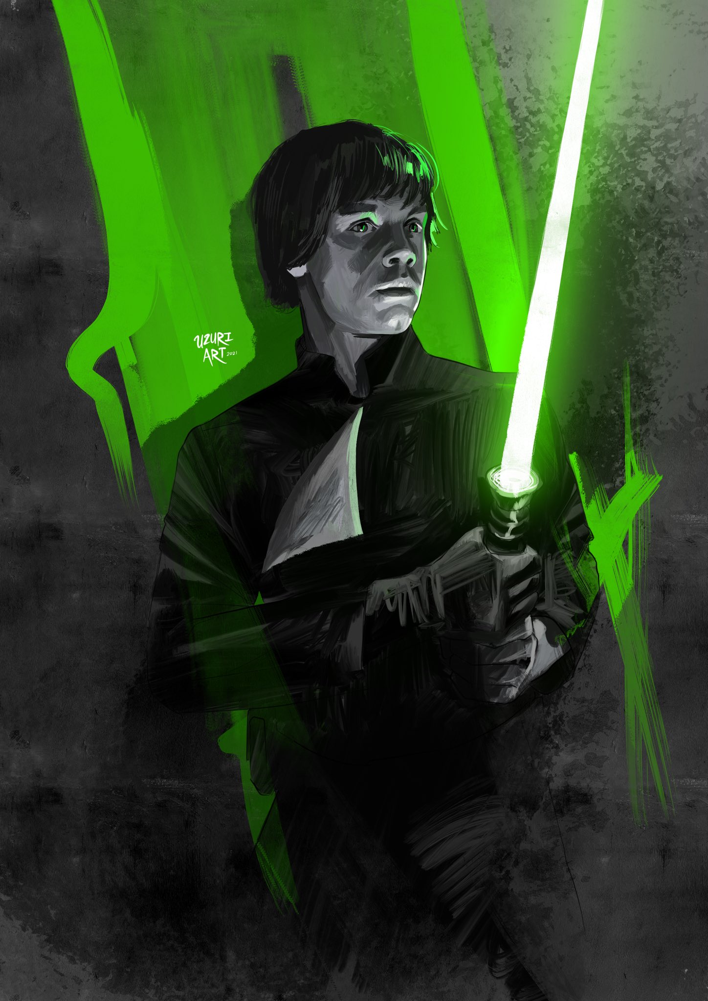 Luke Skywalker Art