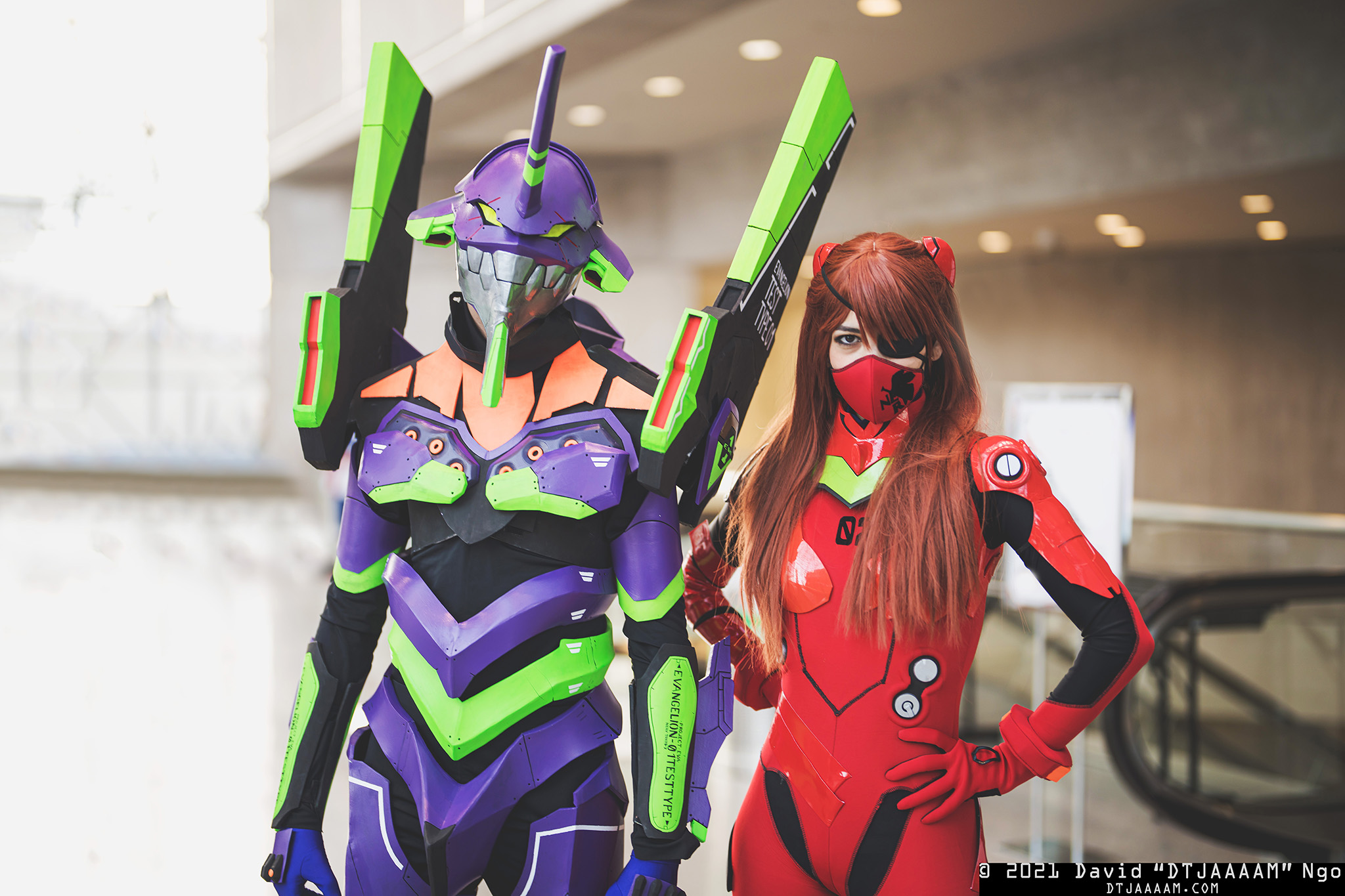 Neon Genesis Evangelion Unit 01 Cosplay