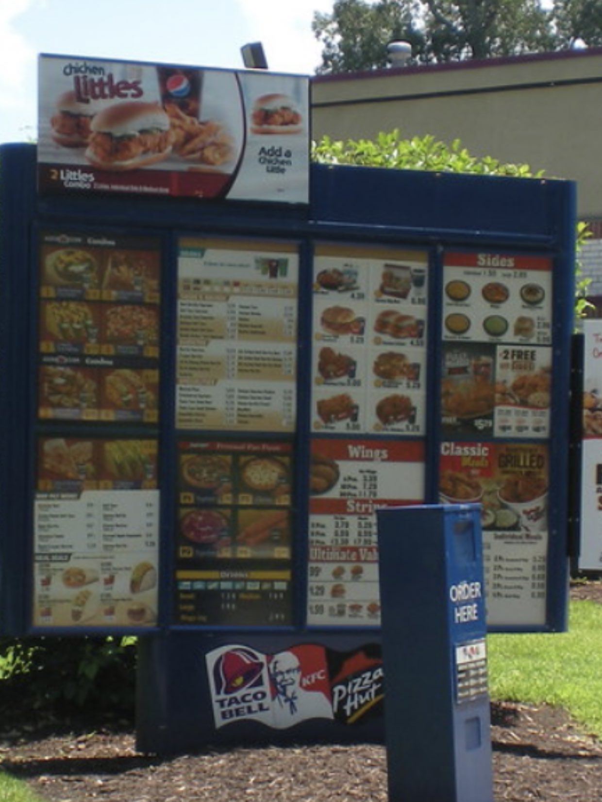 Kfc Drive Thru Menu