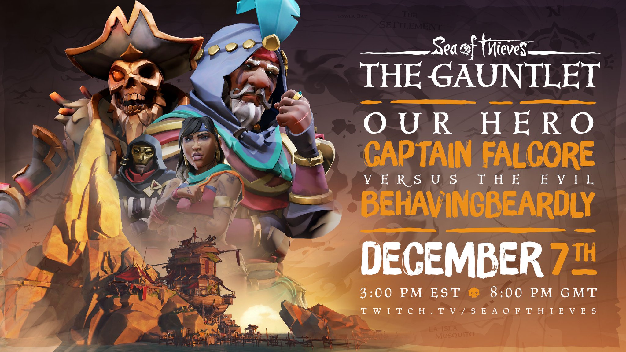 Sea of Thieves on Twitter: "Today's episode of Sea of Thieves: The Gauntlet sees @Captain ...