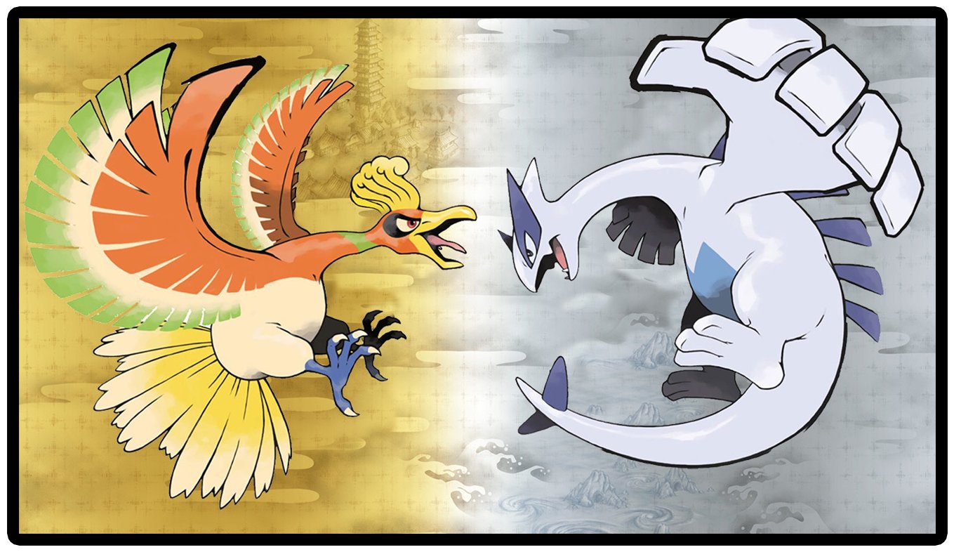 Pokemon Lugia And Ho Oh