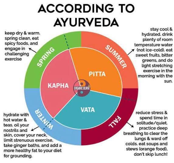 Rituacharya : Ayurvedic seasonal diet regime - Follow this thumbrule as ...