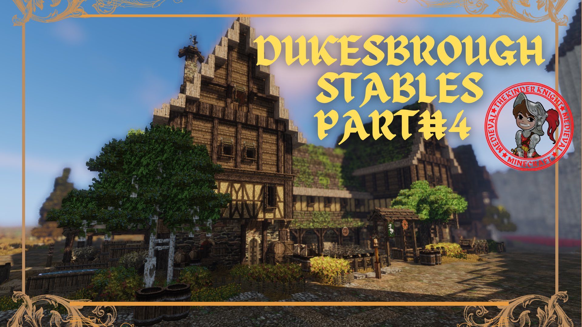 Minecraft Medieval Stables