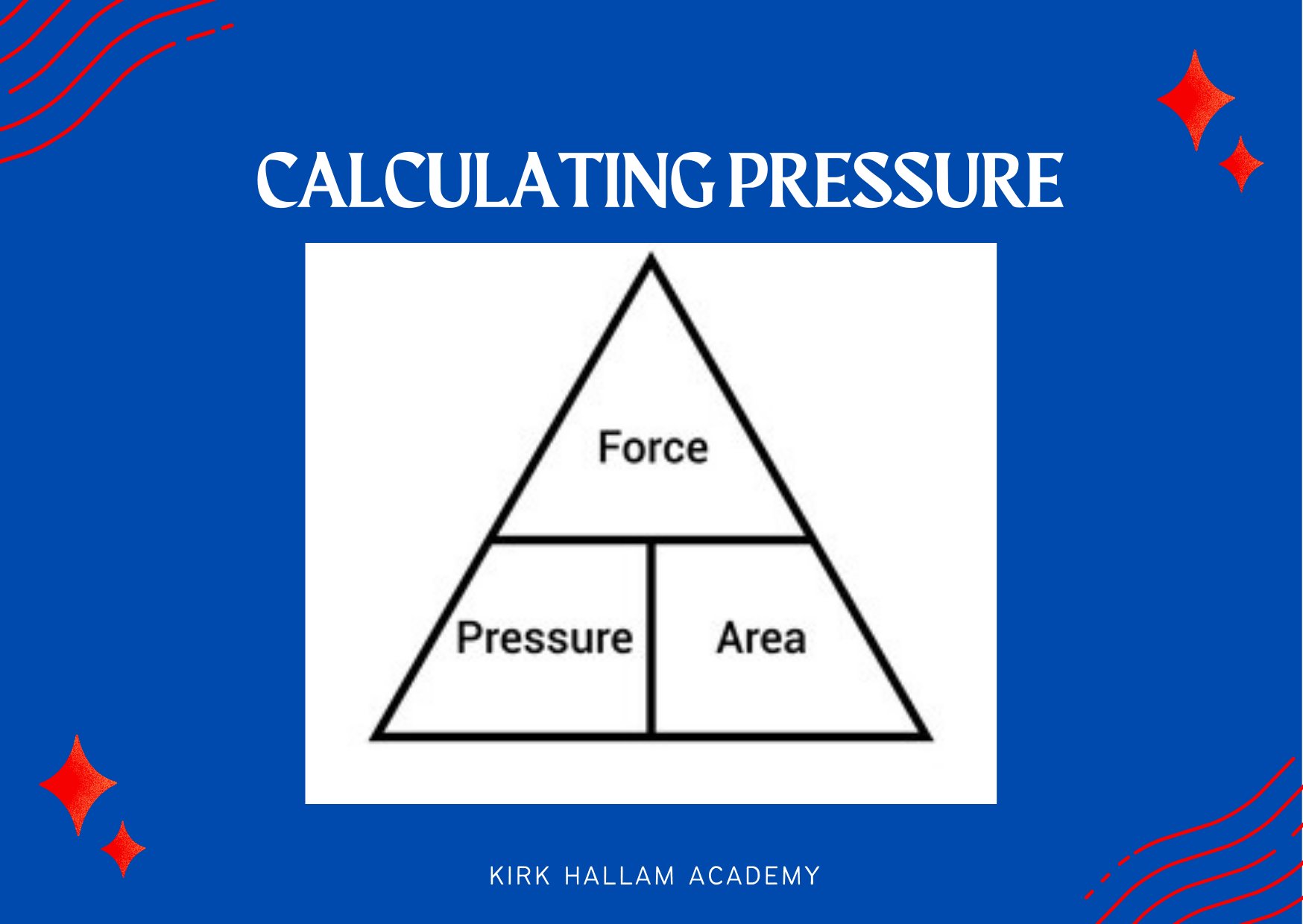 Pressure Formula Triangle