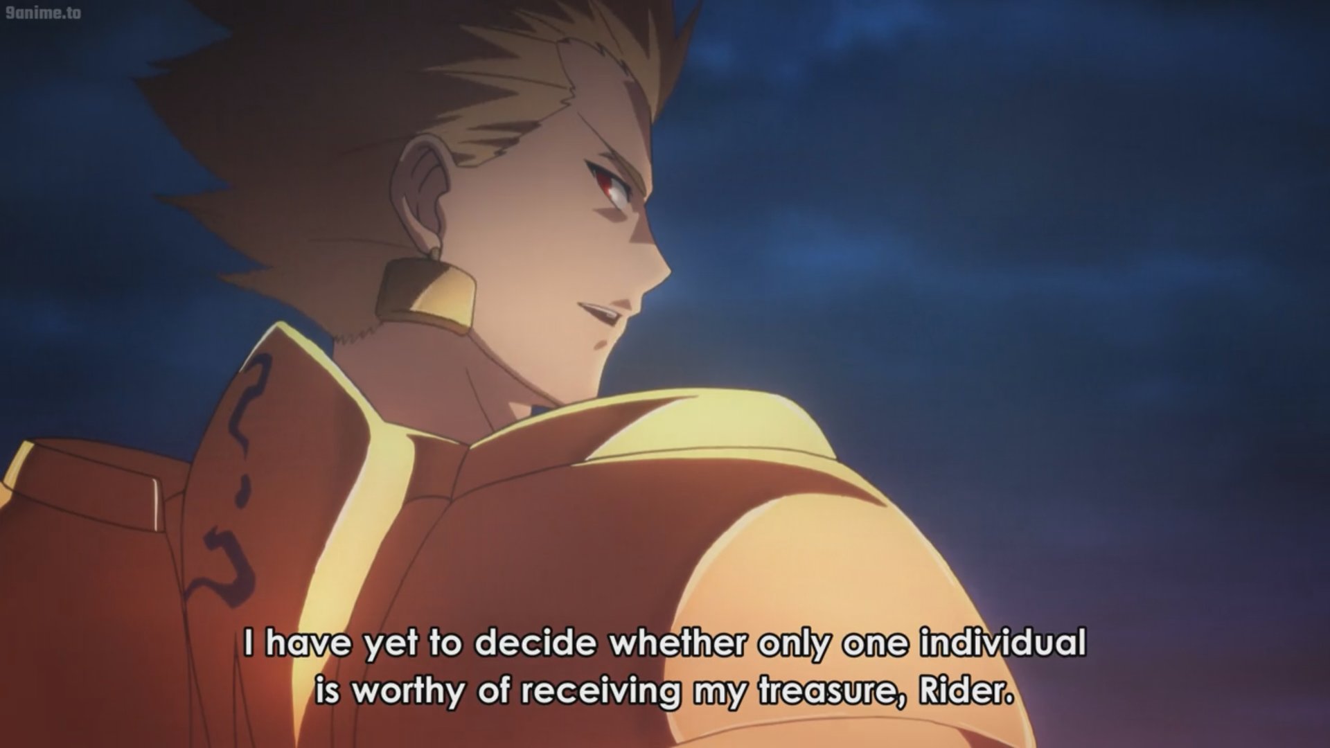 Gilgamesh Fate Zero Quotes