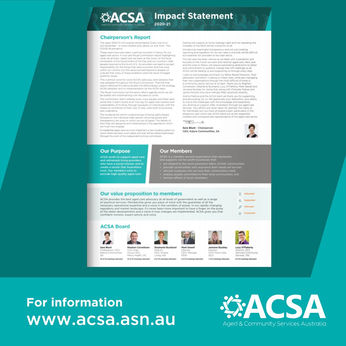 ACSA National on Twitter: "ACSA's 2020-21 Impact Statement is now available which reflects on ...