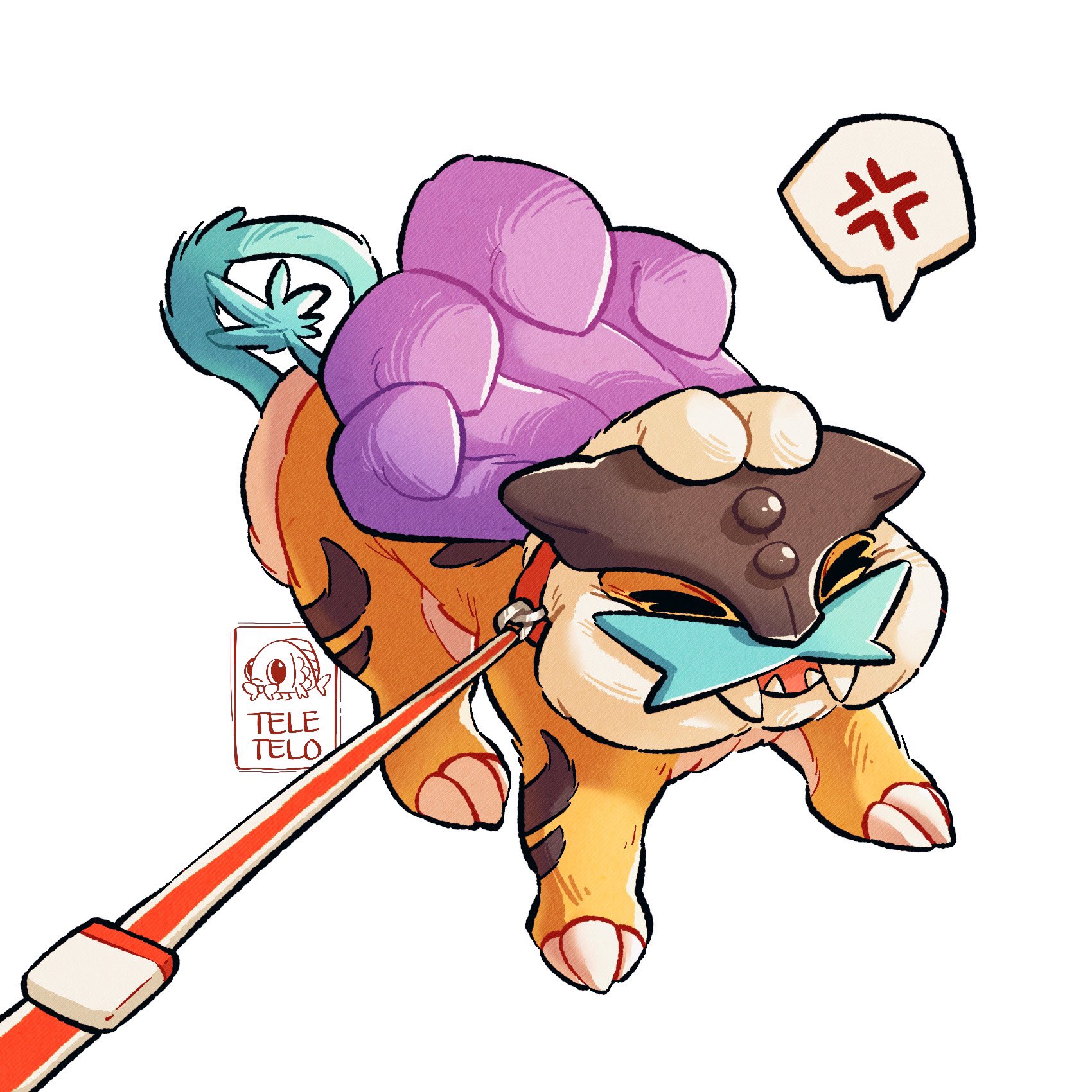 Raikou Drawing