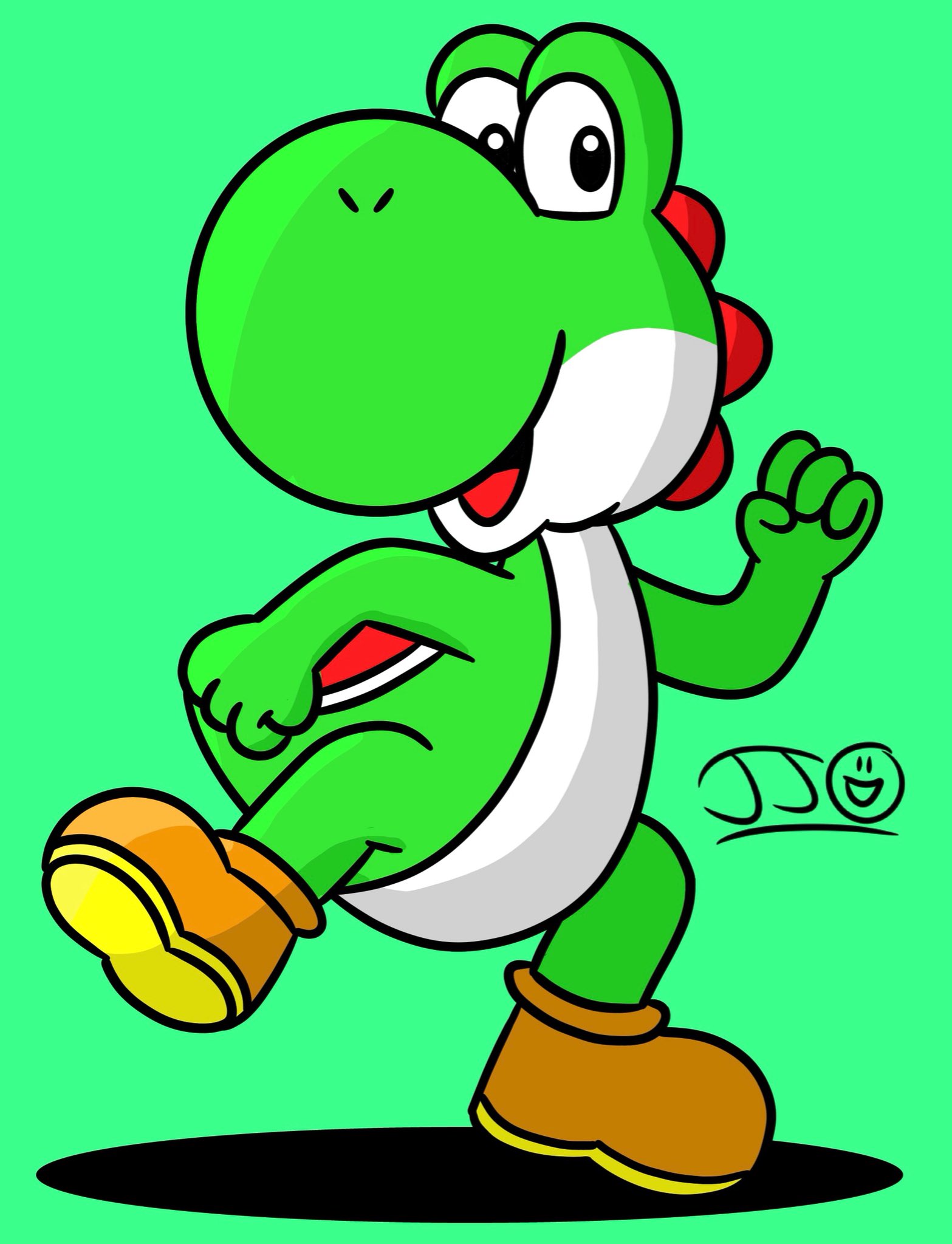 Super Mario Characters Yoshi